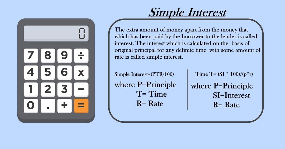 Best Simple Interest Time Calculator | Definition | Formula ...